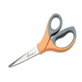 5110012414373 SKILCRAFT SCISSORS, 8.25" LONG, 3.63" CUT LENGTH, ORANGE ...