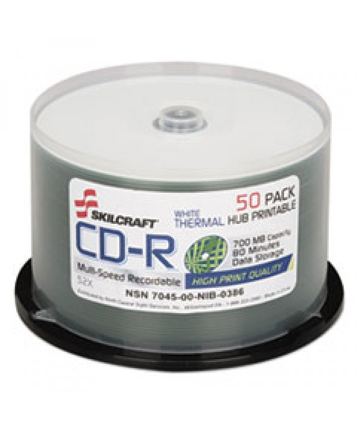 7045016269521, CD-R RECORDABLE DISC, 700M/80 MIN, 52X, SPINDLE