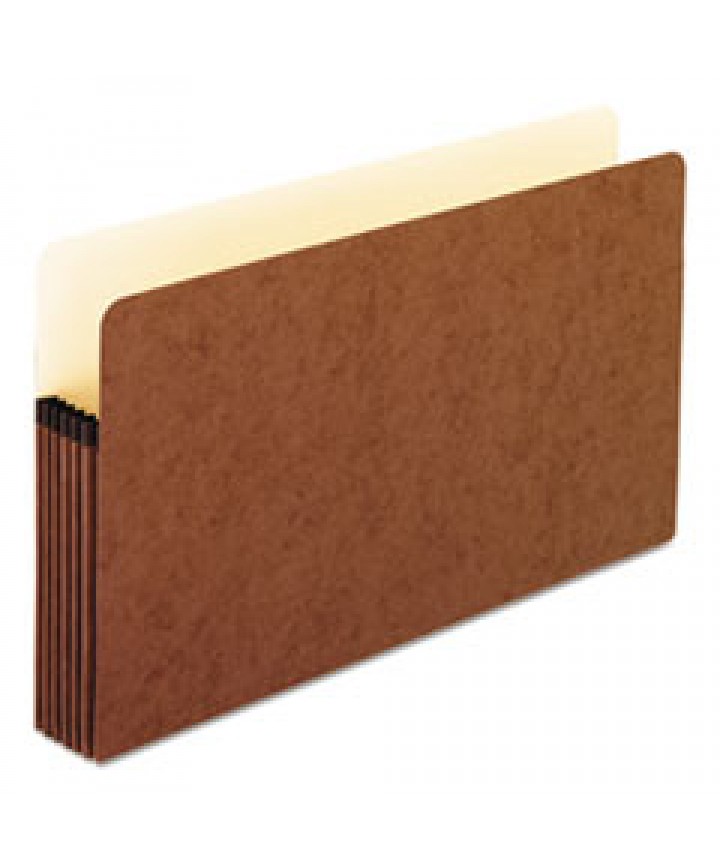 STANDARD EXPANDING FILE POCKETS, 5.25" EXPANSION, LEGAL SIZE, RED FIBER ...