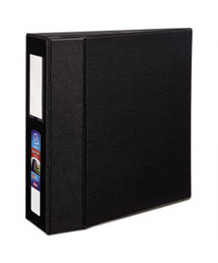 HEAVY-DUTY NON-VIEW BINDER WITH DURAHINGE, THREE LOCKING ONE TOUCH EZD ...