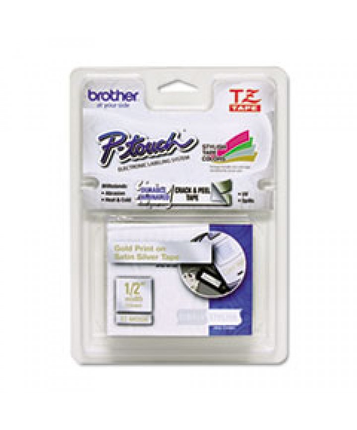 TZ STANDARD ADHESIVE LAMINATED LABELING TAPE, 0.47" X 16.4 FT, WHITE ...