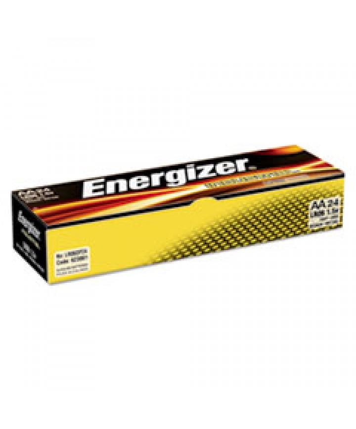 INDUSTRIAL ALKALINE AA BATTERIES, 1.5V, 24/BOX