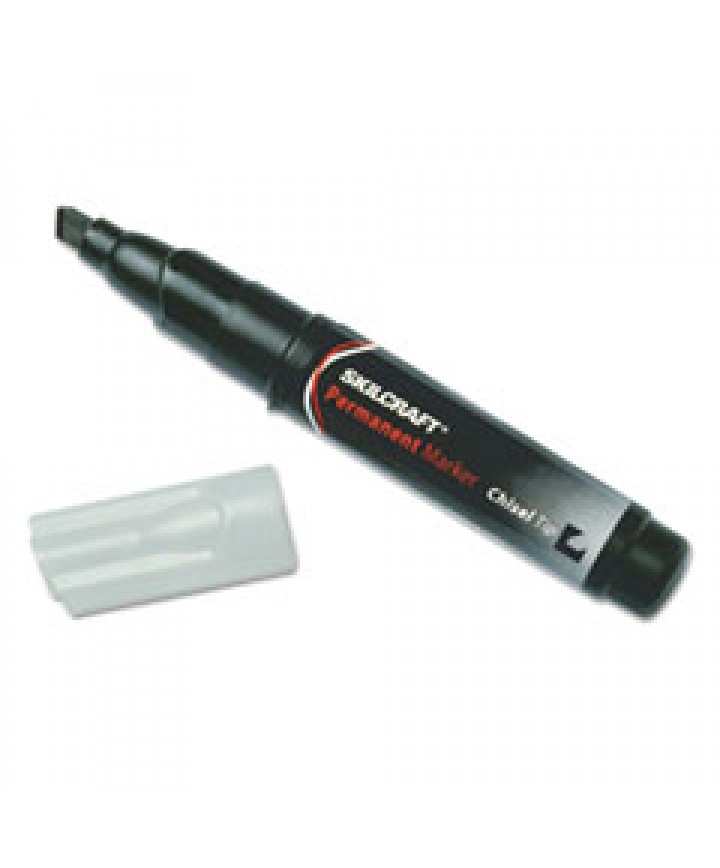 7520009731059 SKILCRAFT LARGE PERMANENT MARKER, BROAD CHISEL TIP, BLACK ...