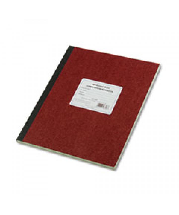 COMPUTATION NOTEBOOK, 4 SQ/IN QUADRILLE RULE, 11.75 X 9.25, GREEN TINT ...