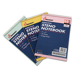 7530014545702 SKILCRAFT STENO PAD, GREGG RULE, 6 X 9, ASSORTED COVER ...